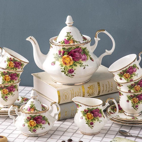 Wedding Tea Set - Etsy