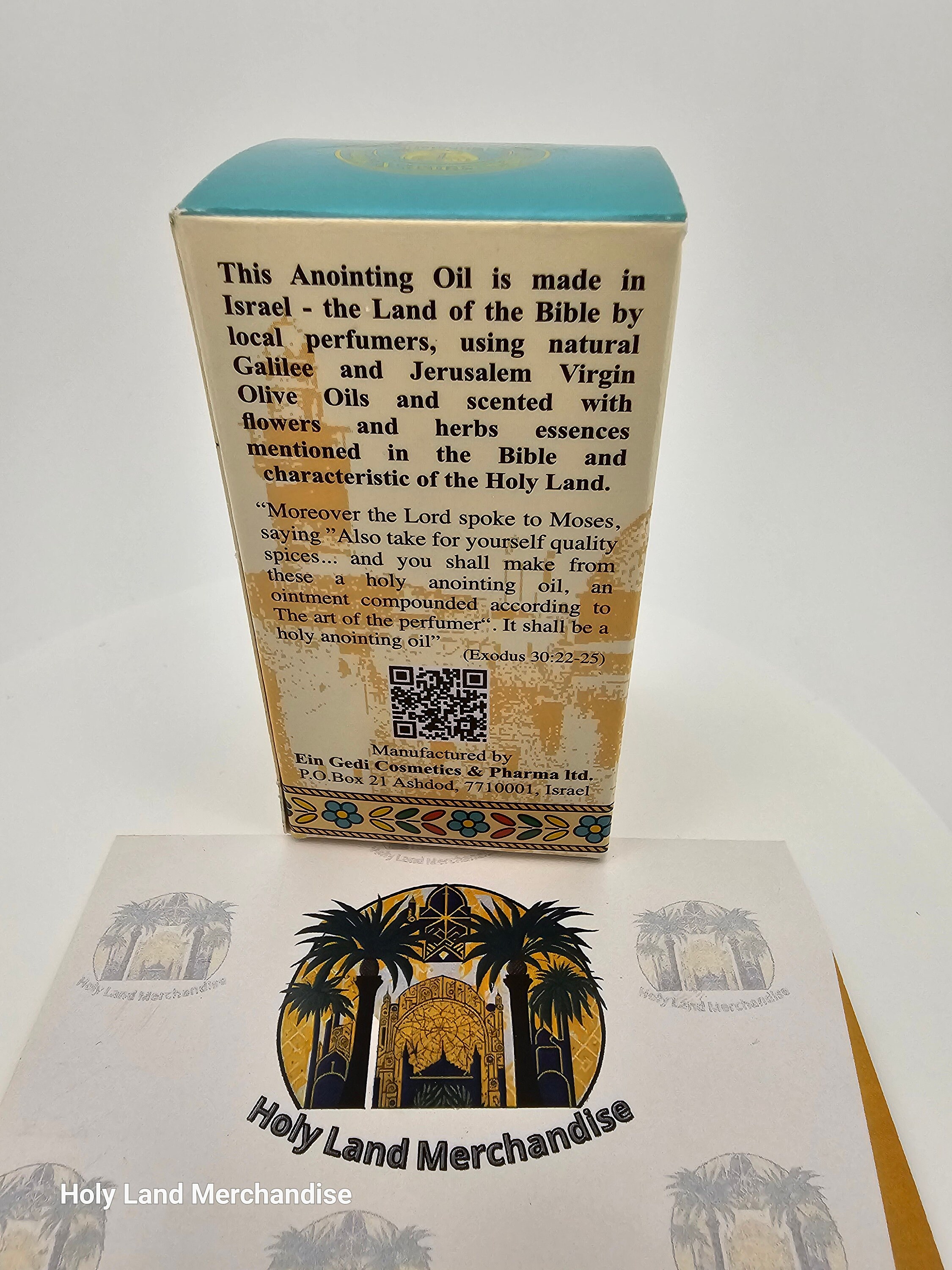 Blessing From Jerusalem Anointing Oil Frakinscense and Myrrh 12ml - Etsy