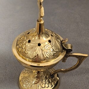 Christian Incense Burner From the Holy Land Height 13 Cm the Burner ...