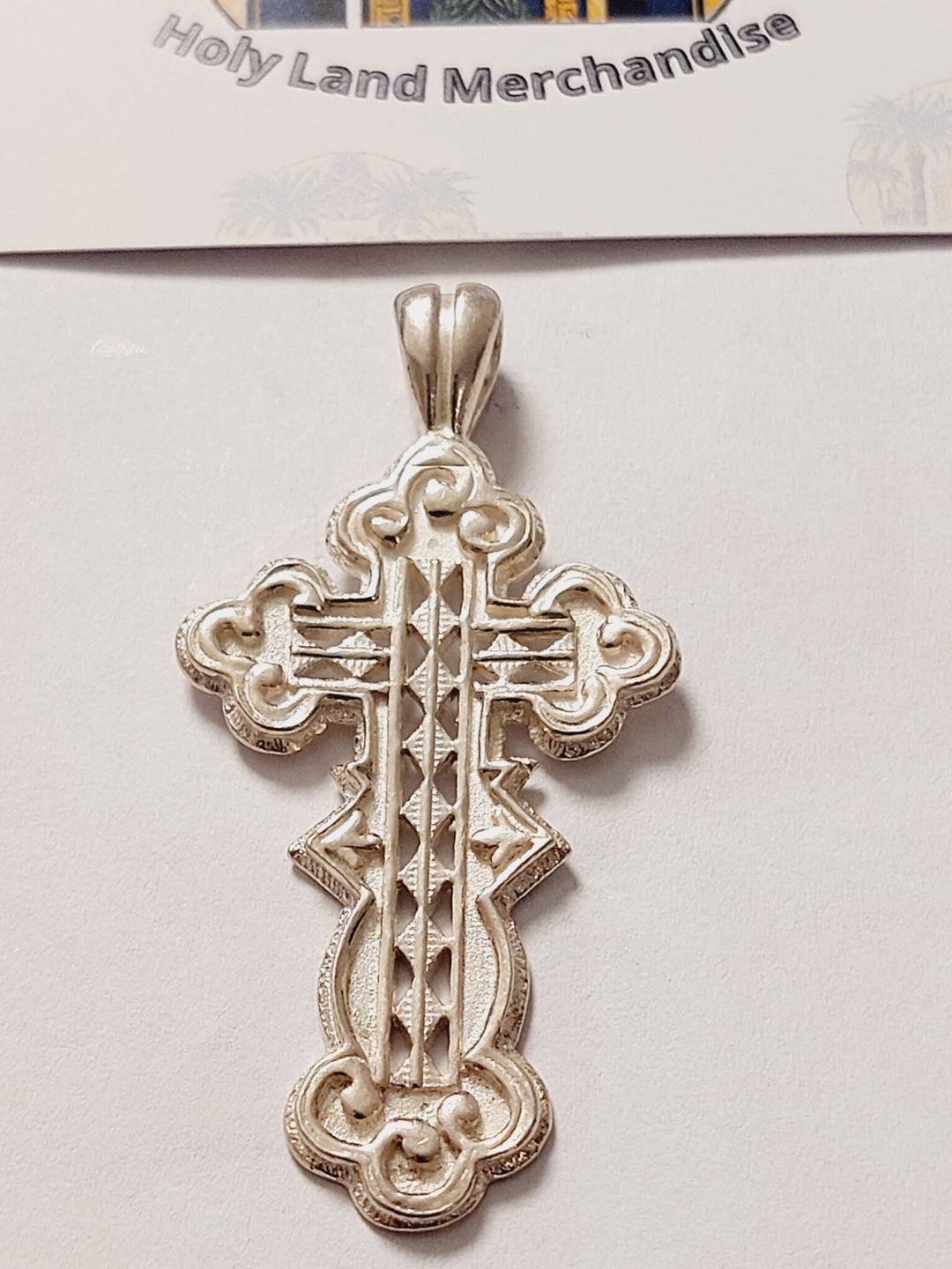 Handmade Cross Pendant Sterling Silver 925 - Etsy