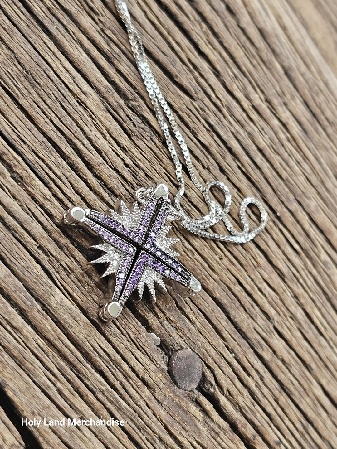 925 Sterling Silver Transforming Cross Necklace – Convertible Pendant ...