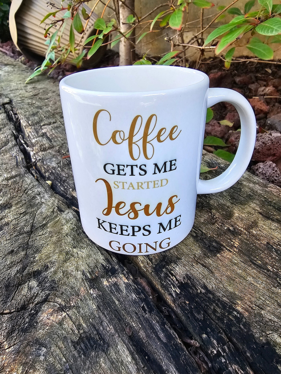 Jesus Coffee Mug the Product Can Be Fully Customized Image, Text ...