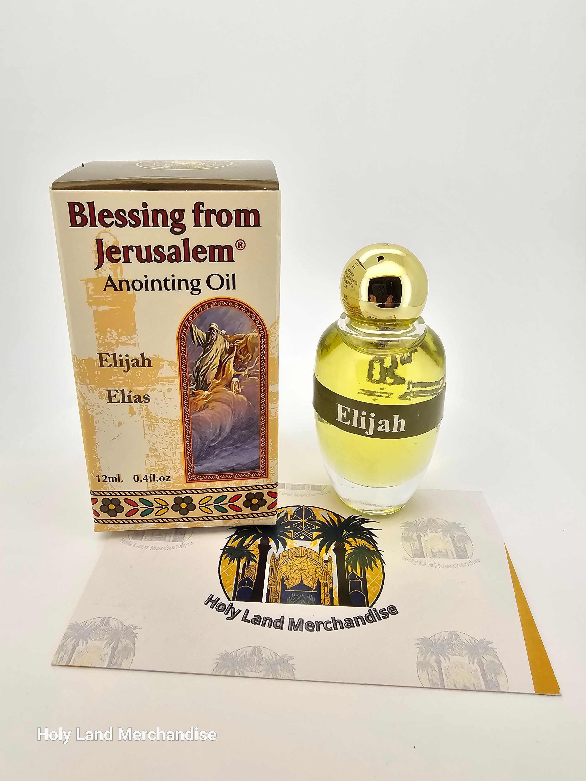 Blessing From Jerusalem Anointing Oil Elijah 12ml - Etsy
