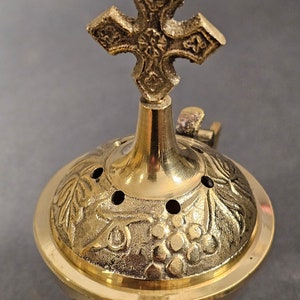Christian Incense Burner From the Holy Land Height 13 Cm the Burner ...