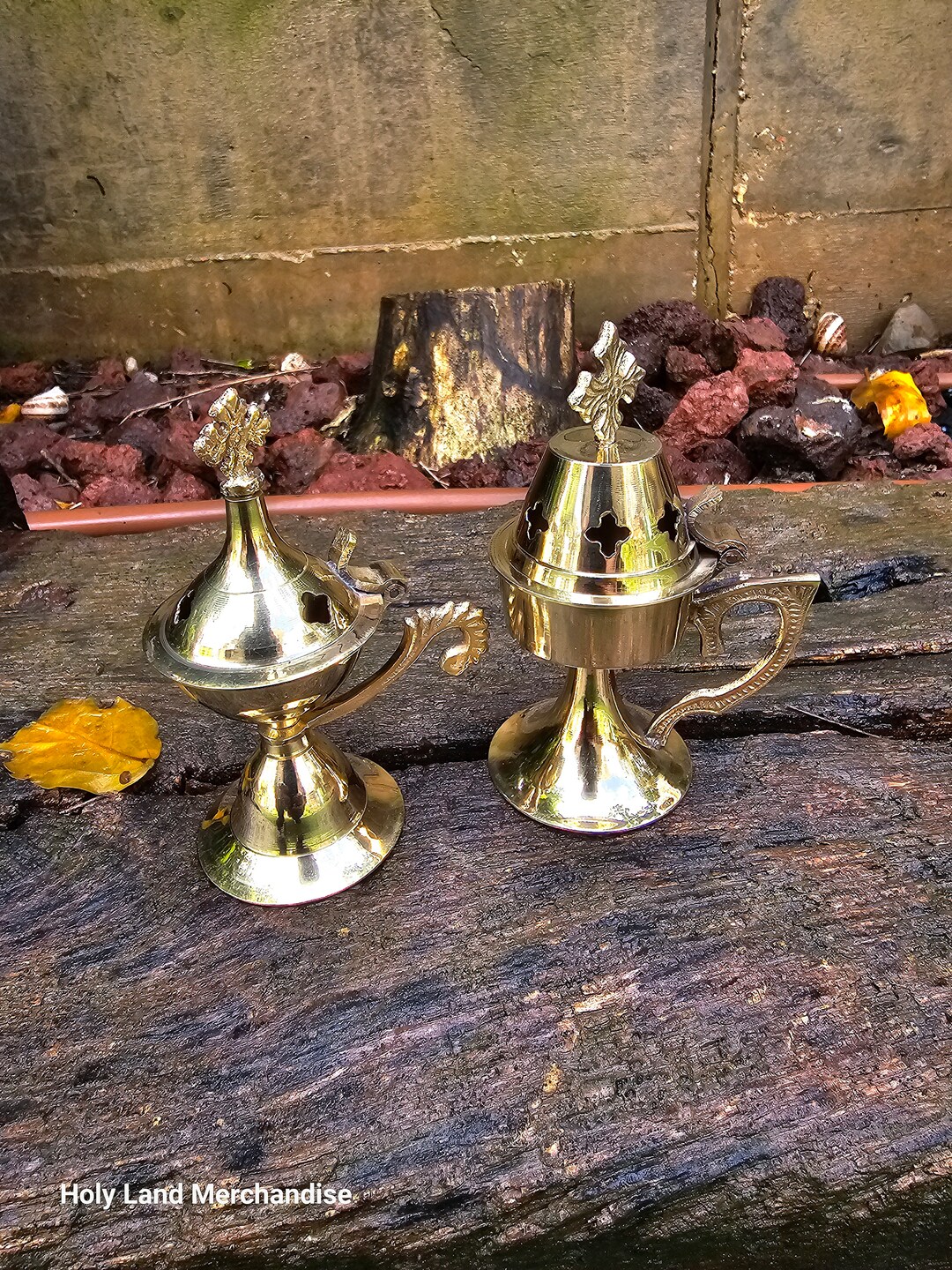 A Stunning Pair at a Special Price Christian Incense Burner From the ...