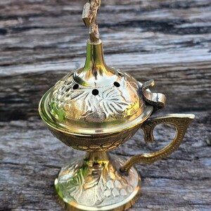Christian Incense Burner From the Holy Land Height 13 Cm the Burner ...
