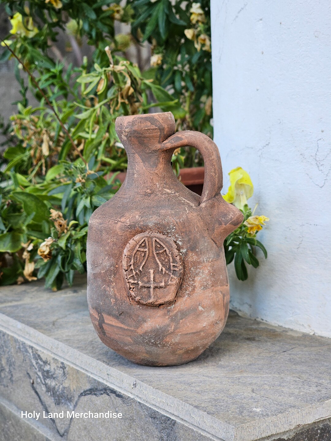Small and Special Clay Pot Ancient Style Handmade in the Holy Land - Etsy