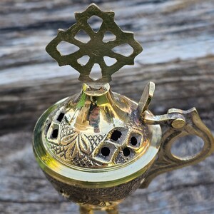 Christian Incense Burner From the Holy Land Height 15 Cm the Burner ...