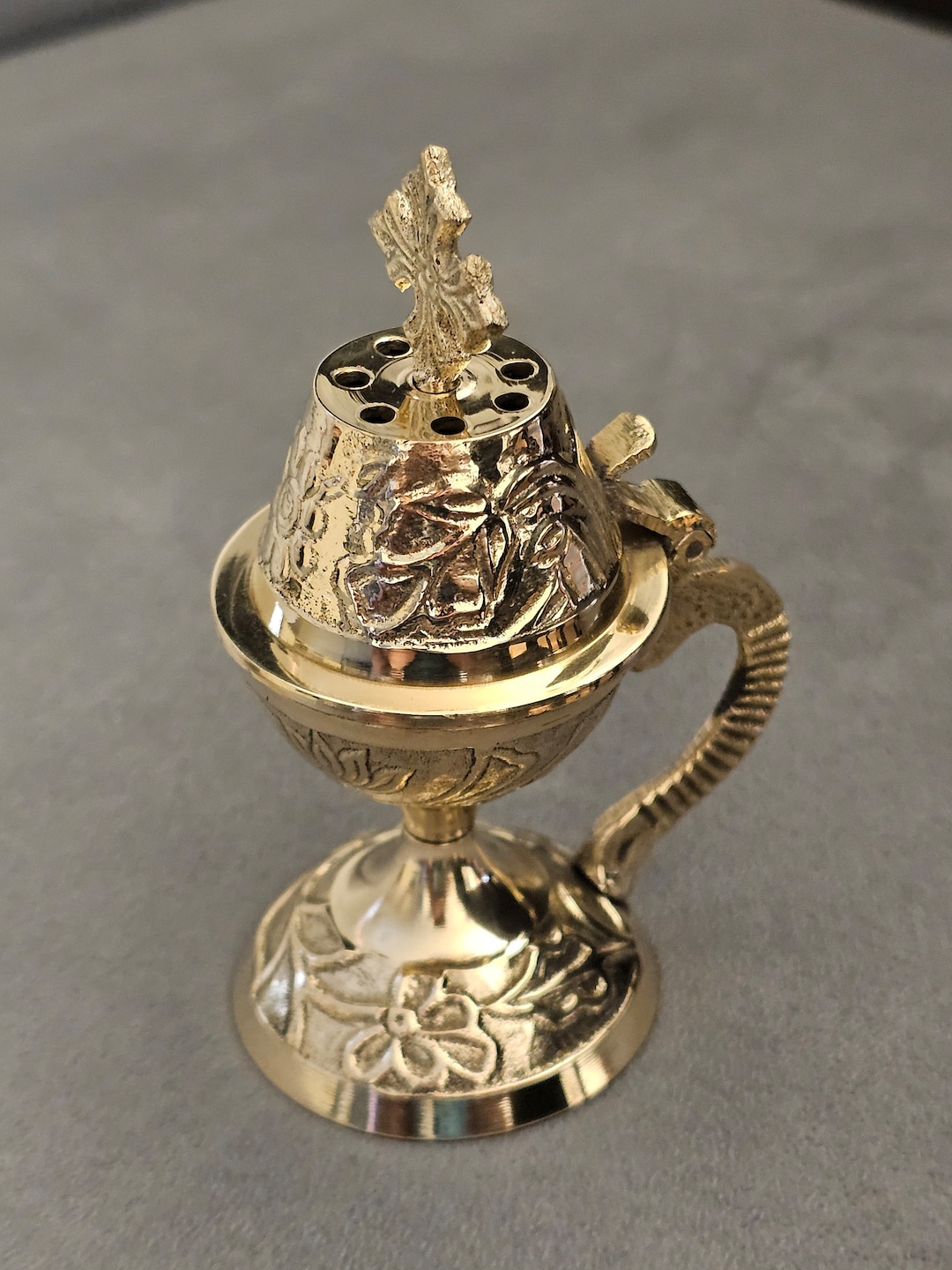 Christian Incense Burner From the Holy Land Height 11 Centimeters - Etsy