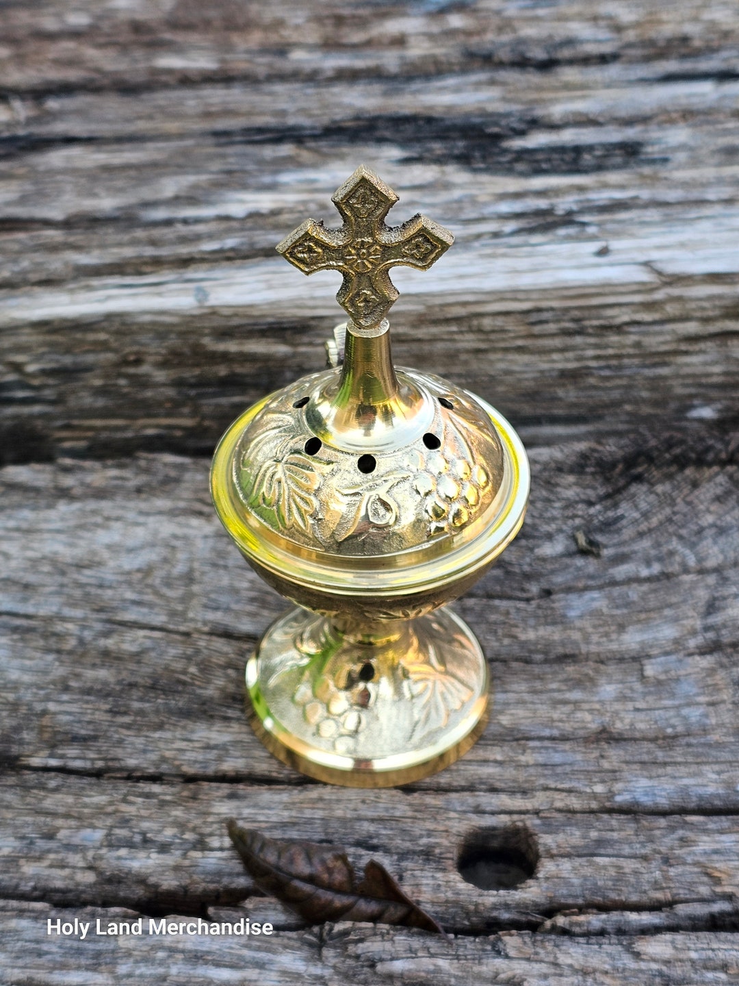 Christian Incense Burner From the Holy Land Height 13 Cm the Burner ...