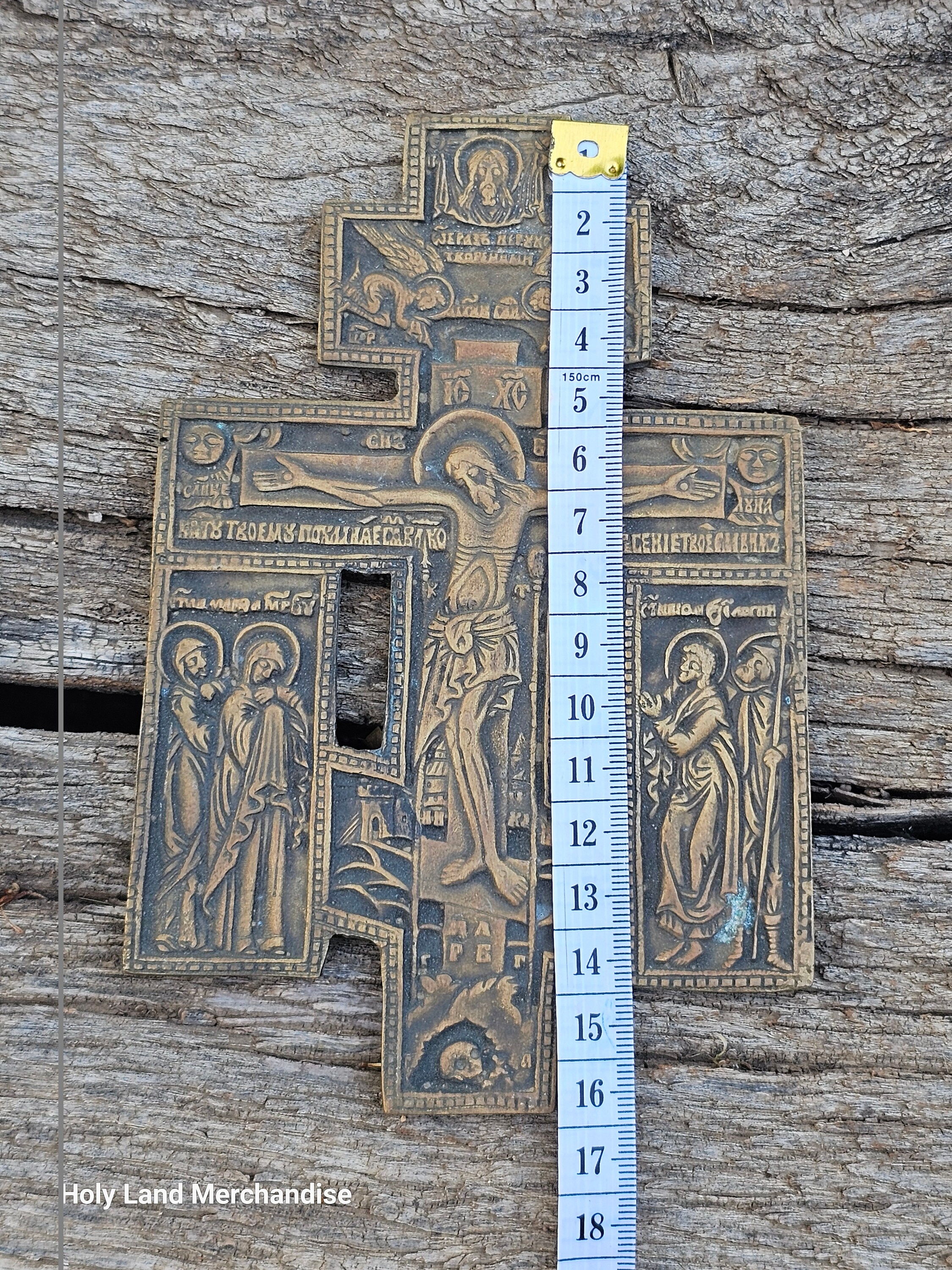 Cross Made of Brass From the 70s Only 1 Iten in Stock an Antique Item ...