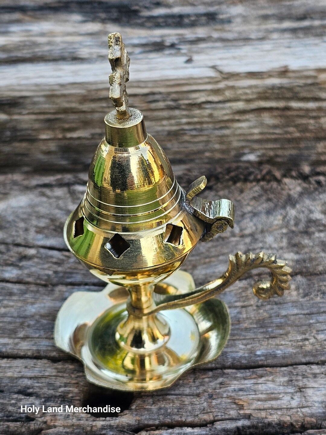 Christian Incense Burner From the Holy Land Height 11cm - Etsy
