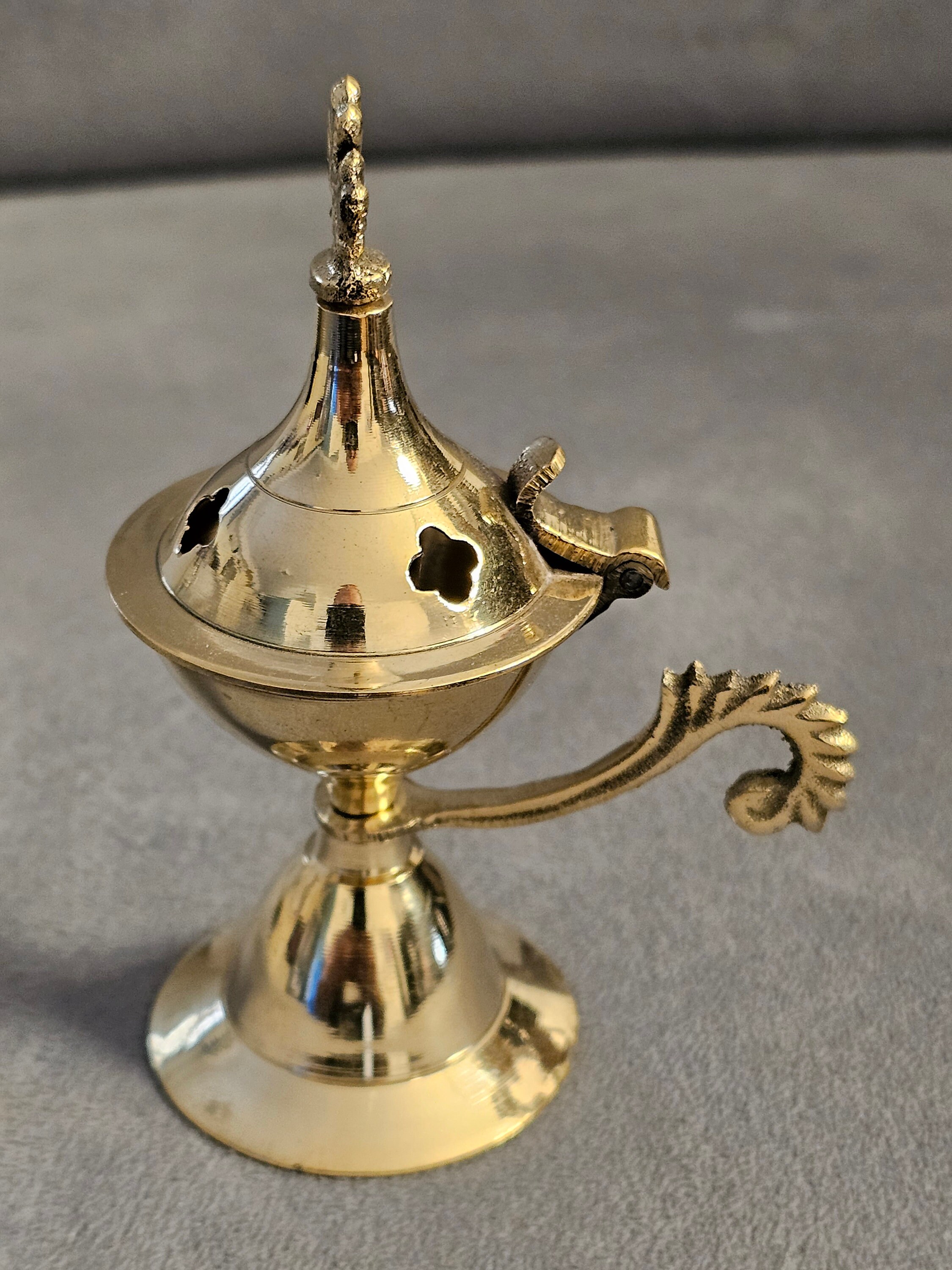 Christian Incense Burner From the Holy Land Height 11 Centimeters - Etsy