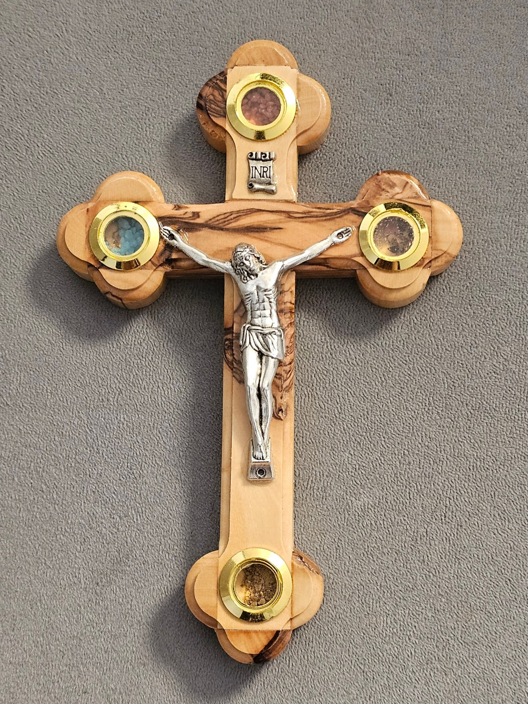 Olive Wood Cross. From Bethlehem. Size 20cm - Etsy