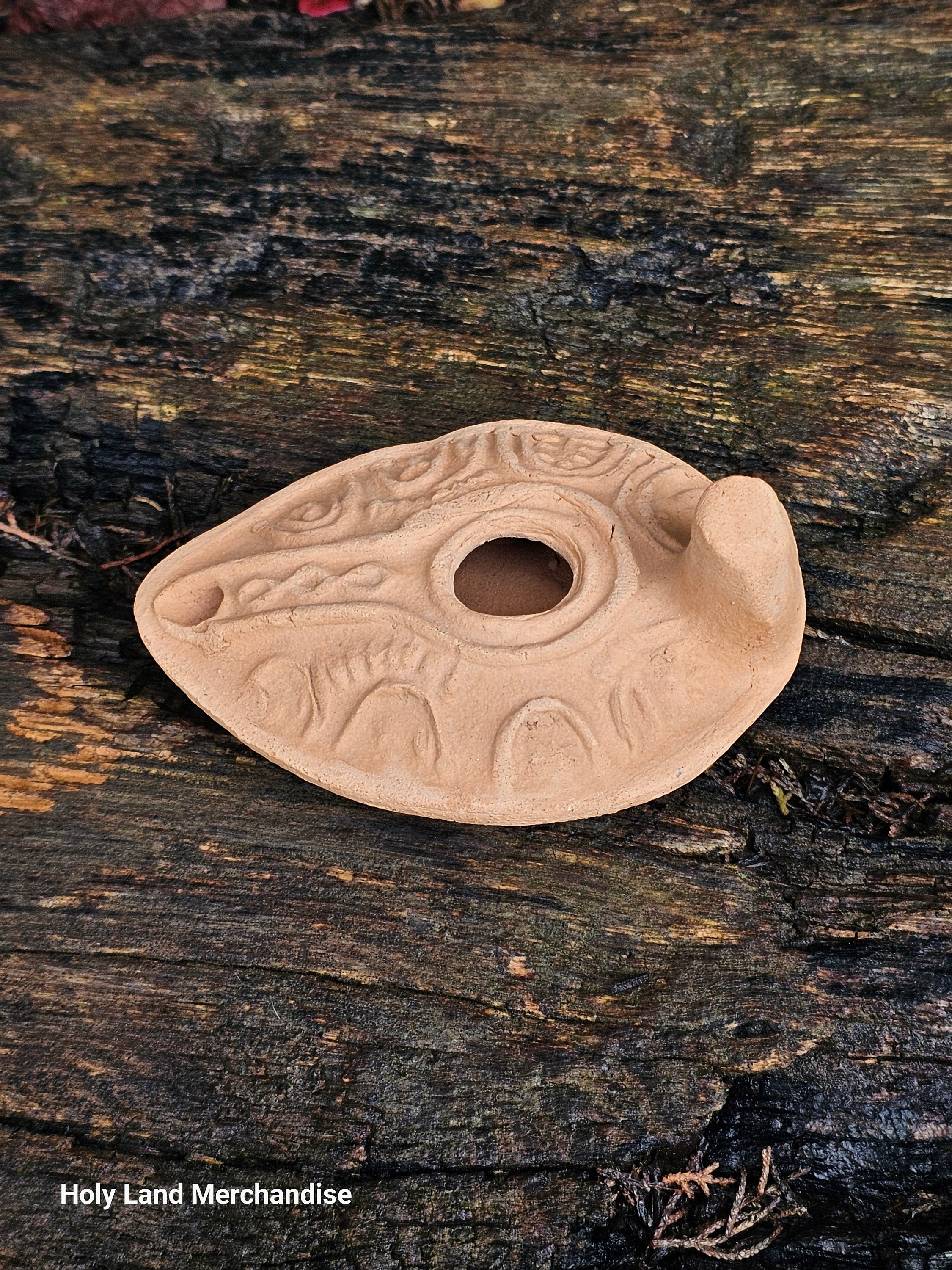 Hand Made Clay Oil Lamp From Jerusalem the Holy Land - Etsy