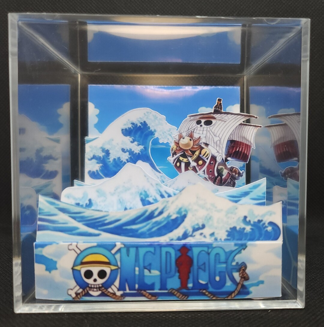 One Piece Cube 3D Diorama Journey - Etsy