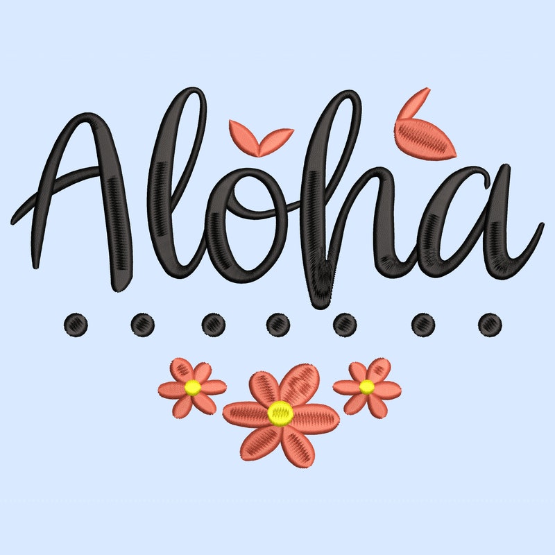 Aloha Flower - Etsy