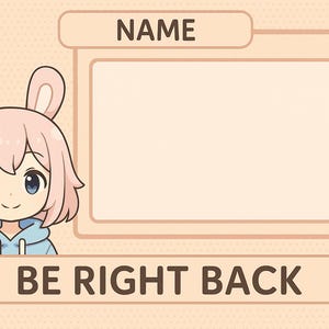 Chibi Bunny Girl Pngtuber Pack | Cute Vtuber Starter Kit With ...