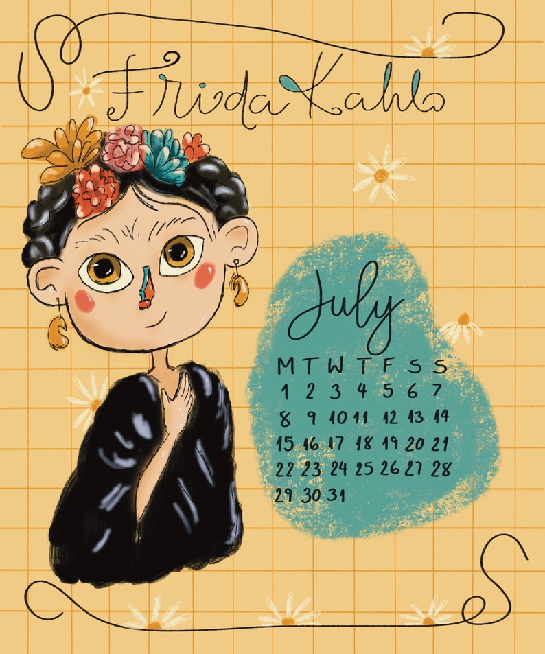 2024 Calendar - Printable PDF - Etsy