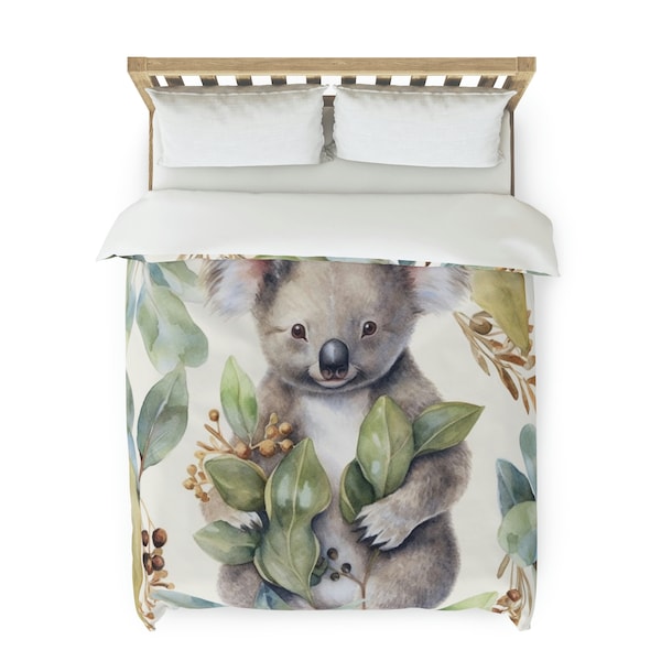 Koala Duvet Cover - Etsy UK