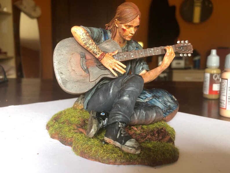 Last Of Us Ellie 3d Model Print File Last Of Us Ellie Diorama Etsy