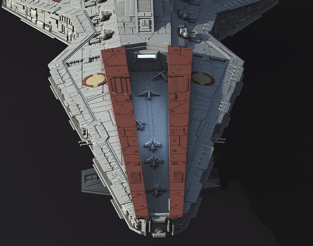 Venator Class Star Destroyer 3D Model Print File Star - Etsy