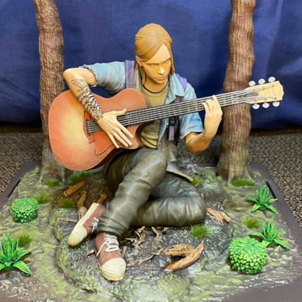 Last Of Us Ellie 3d Model Print File Last Of Us Ellie Diorama Etsy