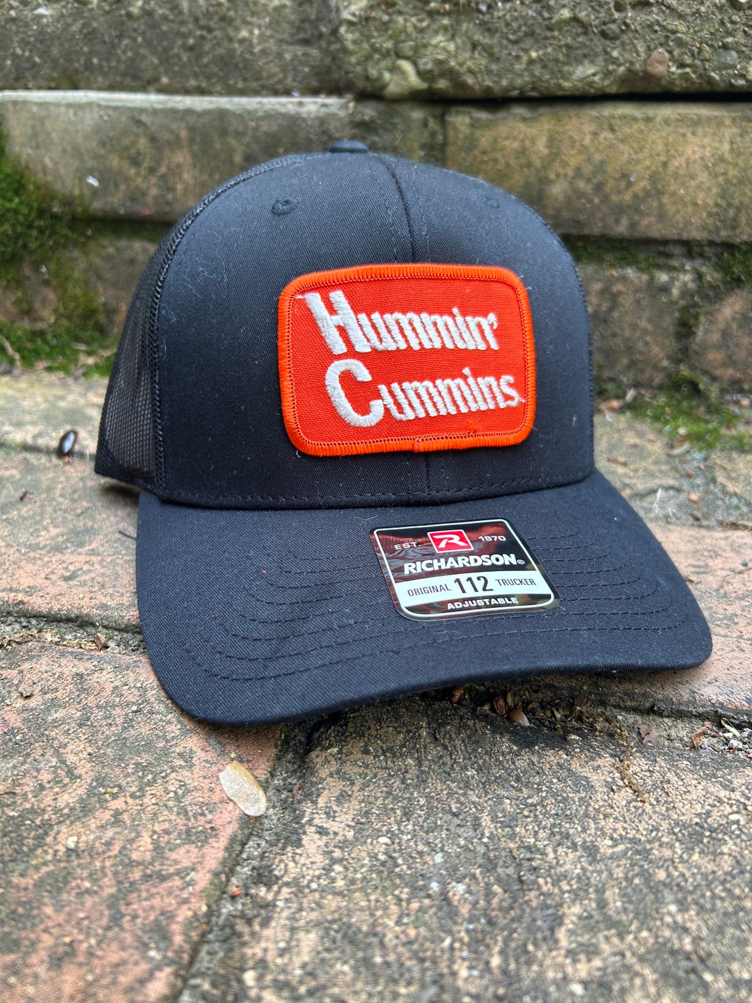 Hummin Cummins Patch on Black Richardson 112 Trucker Hat - Etsy