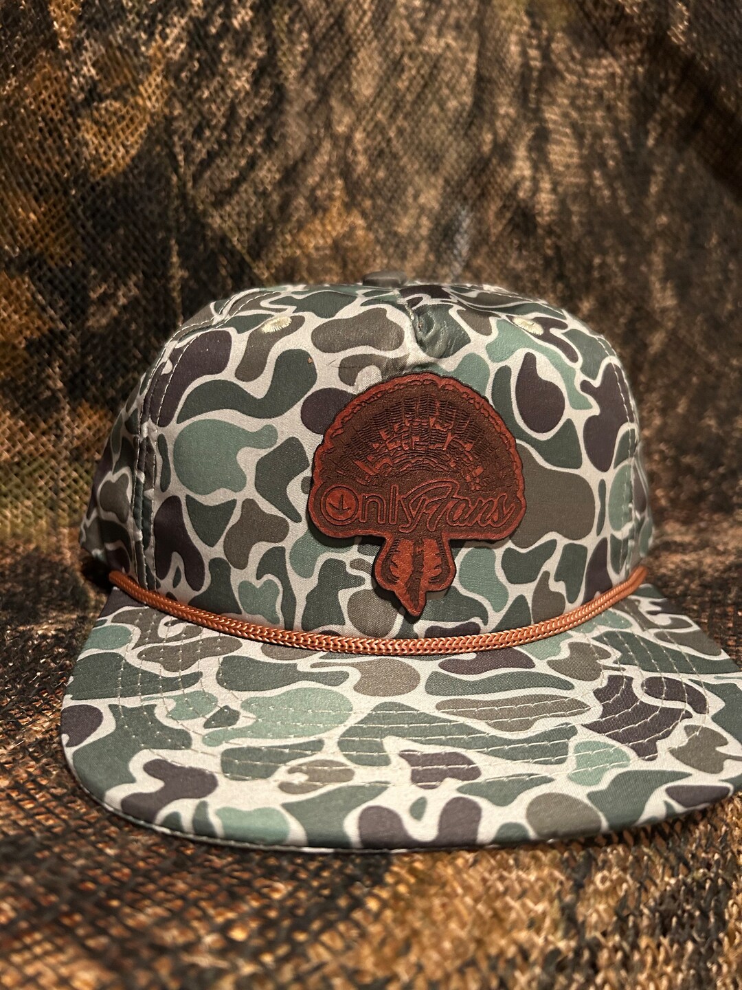 Onlyfans Turkey Hunting Jungle Camo Snapback Hat - Etsy UK