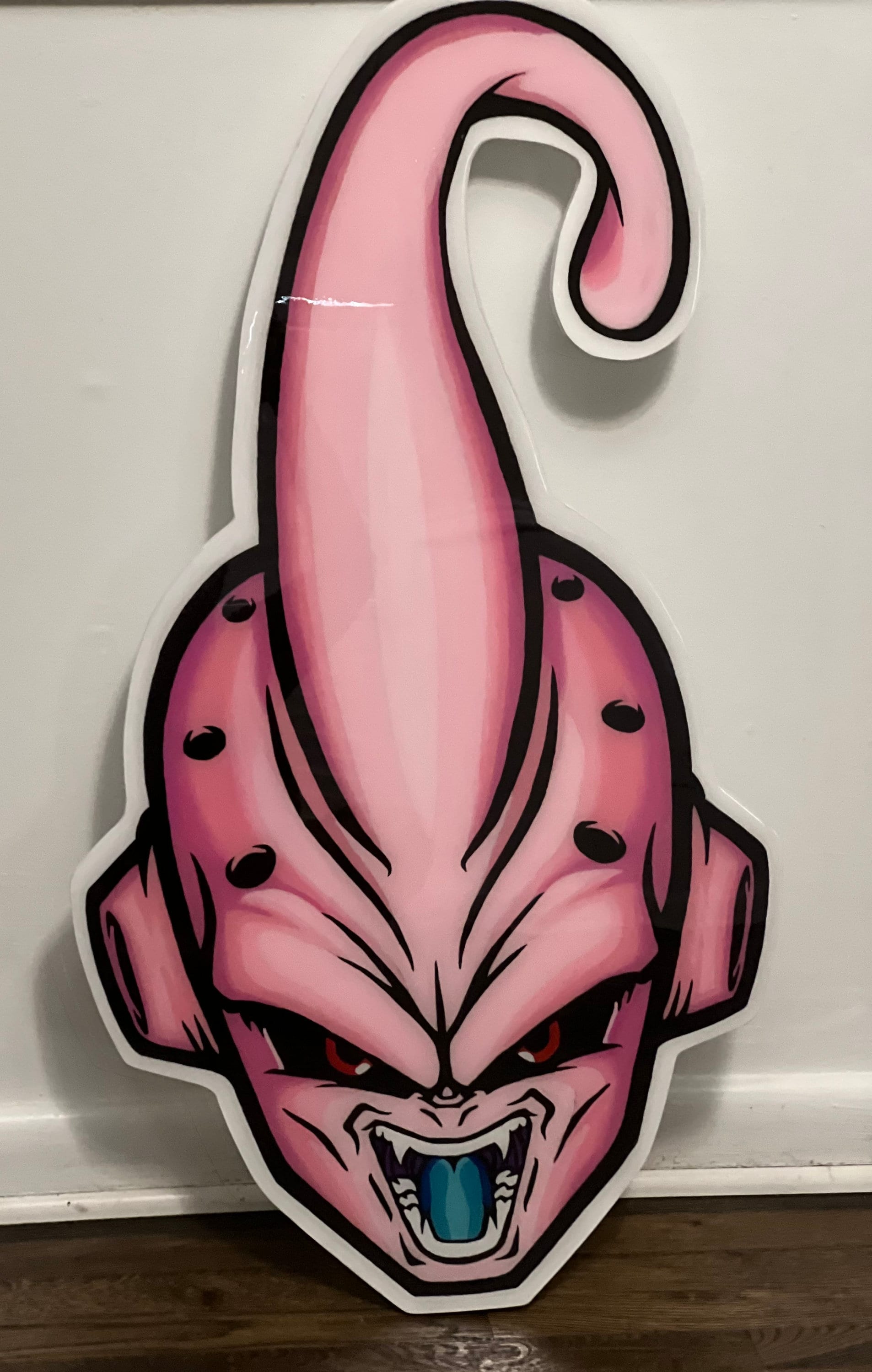 Custom Kid Buu Woodcut - Etsy