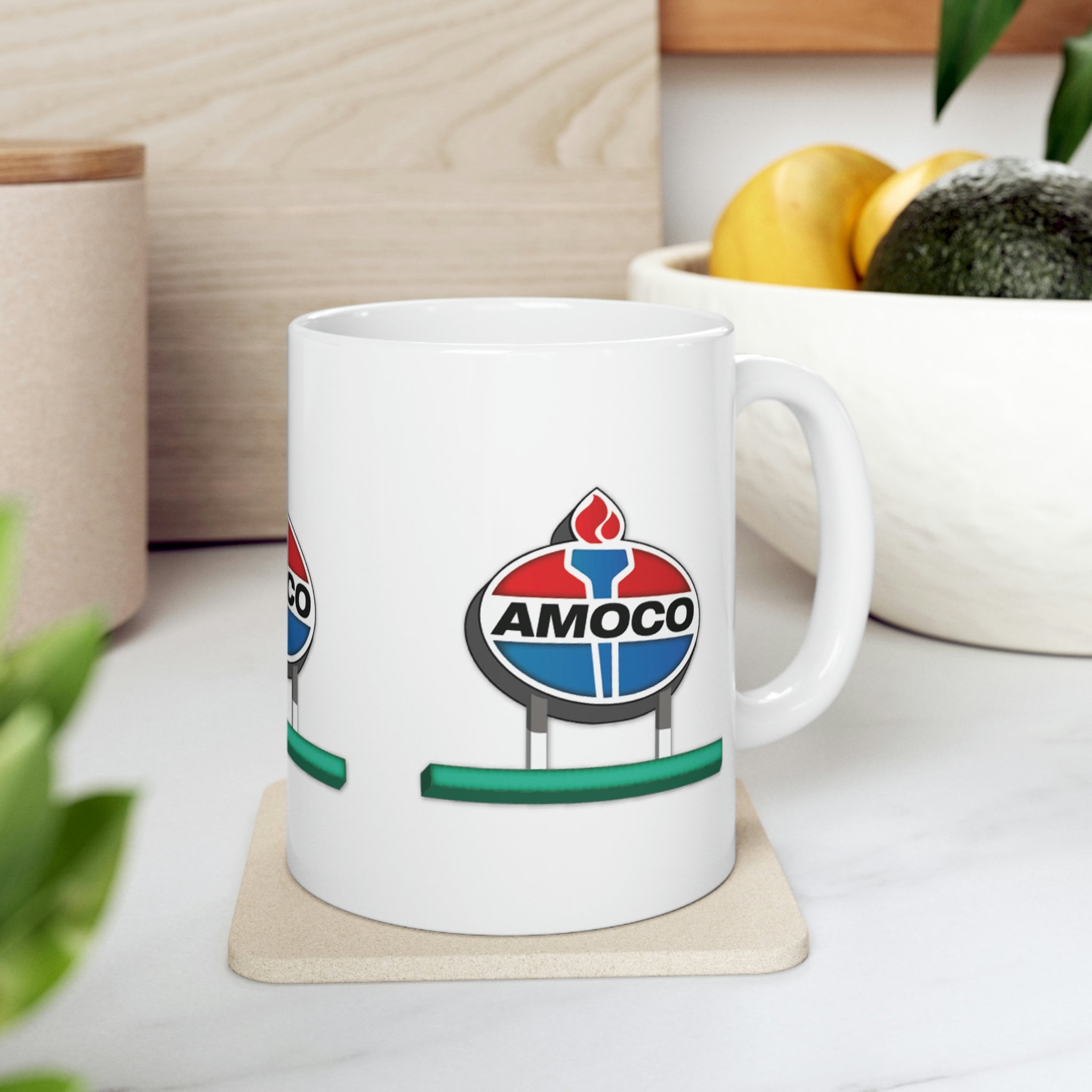 Iconic St. Louis Giant Amoco Sign Cartoon Ceramic Mug 11oz - Etsy