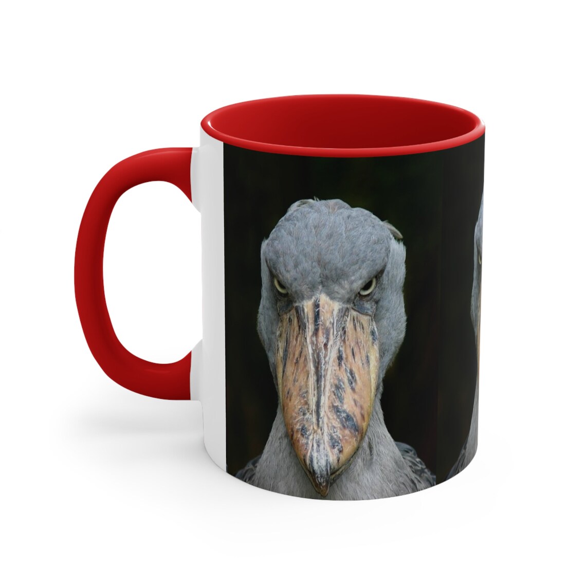 Angry Shoebill Crane Accent Coffee Mug, 11oz - Etsy