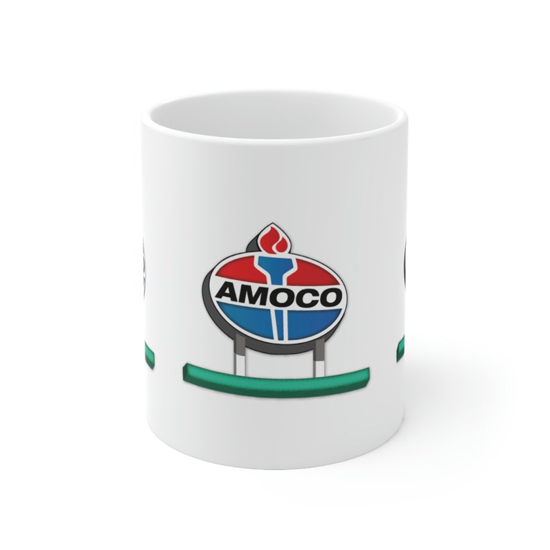Iconic St. Louis Giant Amoco Sign Cartoon Ceramic Mug 11oz - Etsy