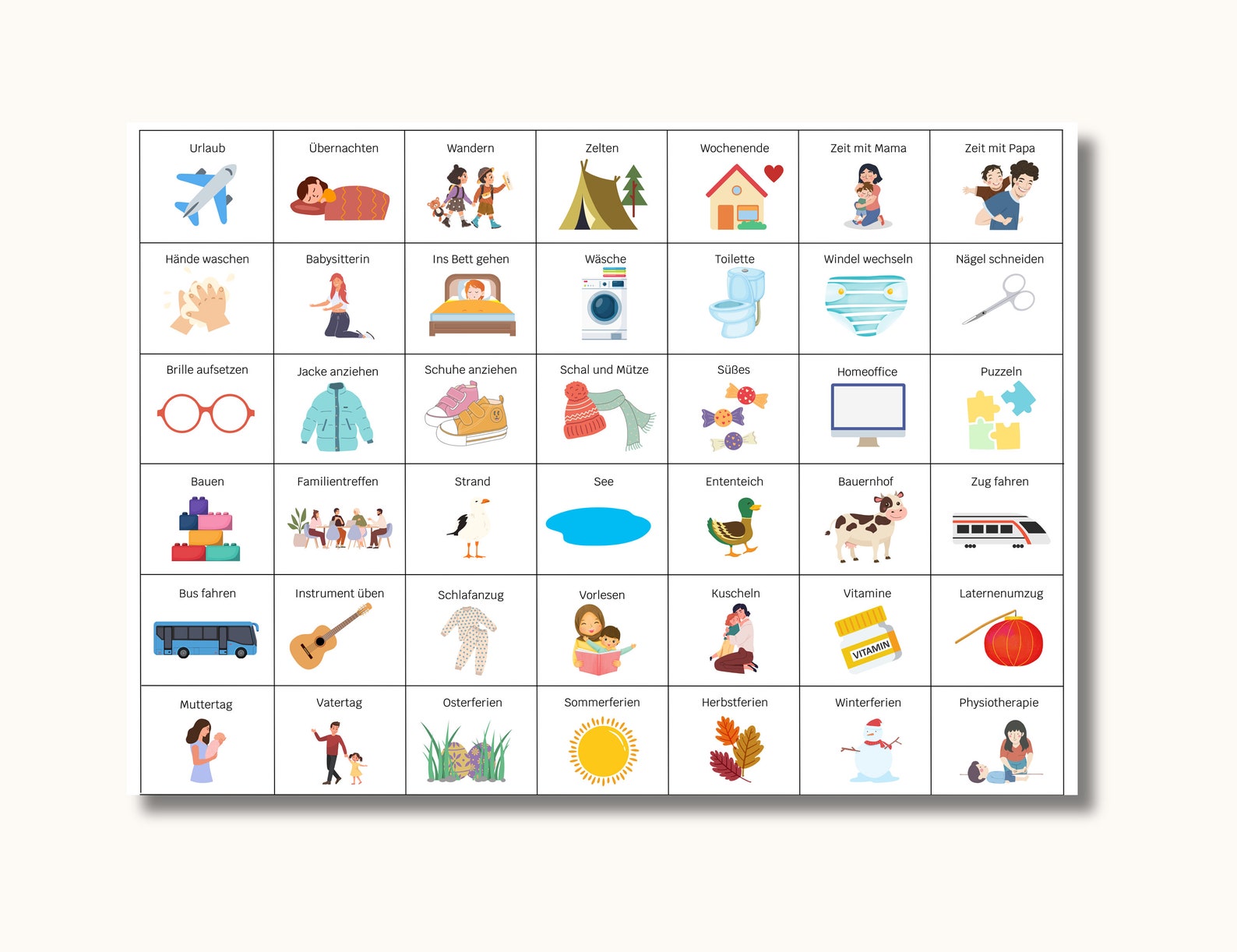 Weekly Schedule Children | Montessori | Daily Schedule | Routine Cards ...