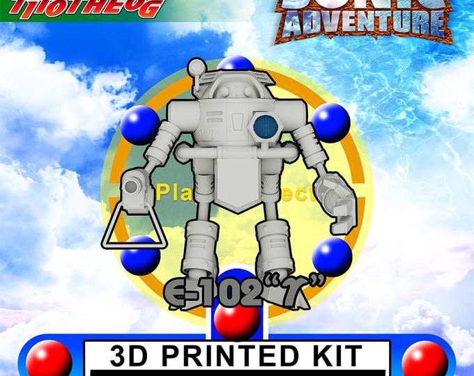 Custom 3d-printed E-102 Gamma Action Figure - Etsy