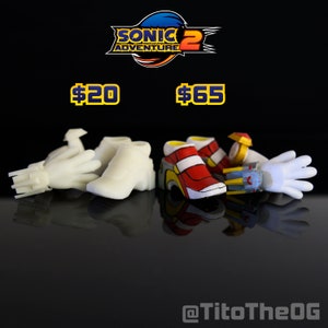 Custom 3D Printed Sonic Soap Shoes and Upgrades - Etsy