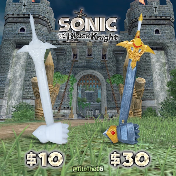 Sonic Knight - Etsy
