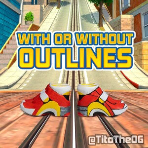 Custom Sonic 3D Printed Sonic Soap Shoes - Etsy