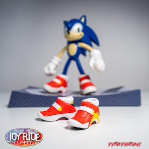 Custom Sonic 3D Printed Sonic Soap Shoes - Etsy