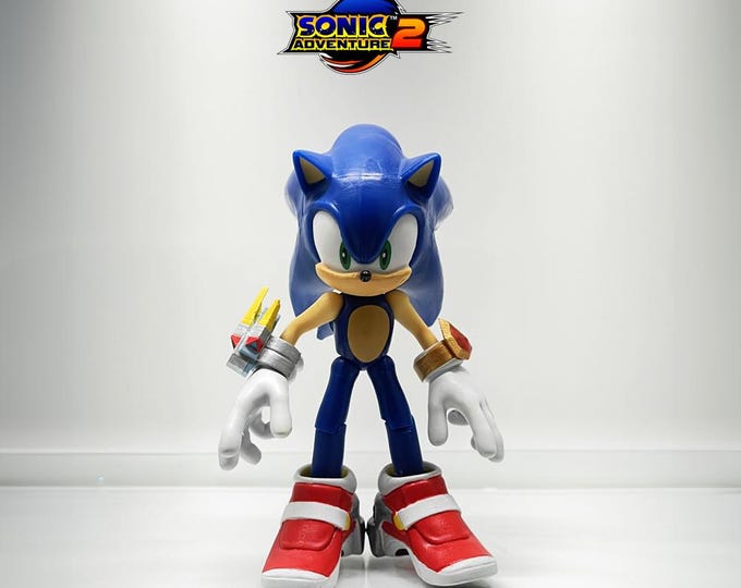 Custom 3D Printed SA2 Sonic Upgraded Parts for Jakks Pacific - Etsy