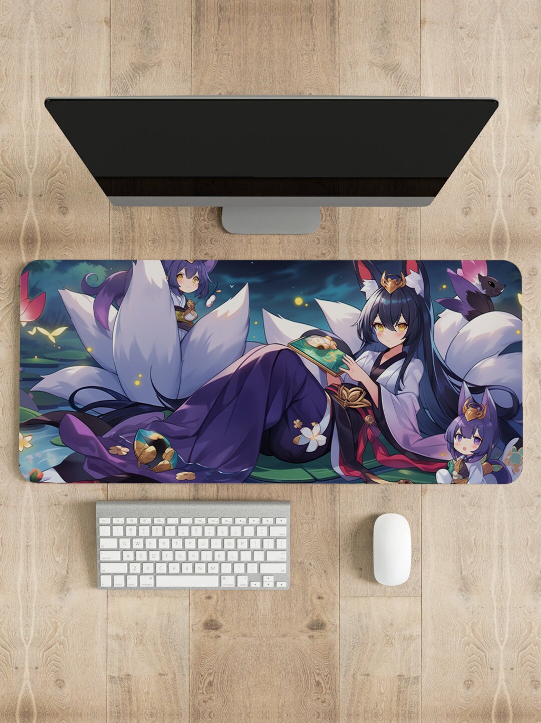 XXL Anime Mouse Pad, Cute Anime Design, Gaming Mouse Pad, Large Desk ...