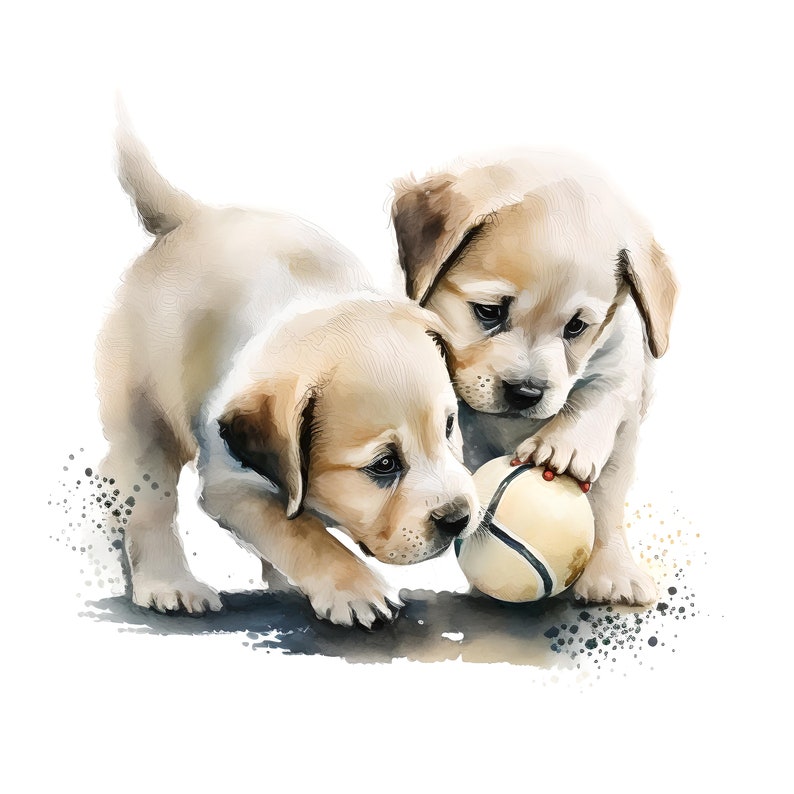 Watercolor Puppies Clipart Pack 22 PNG Puppy Clipart - Etsy Australia