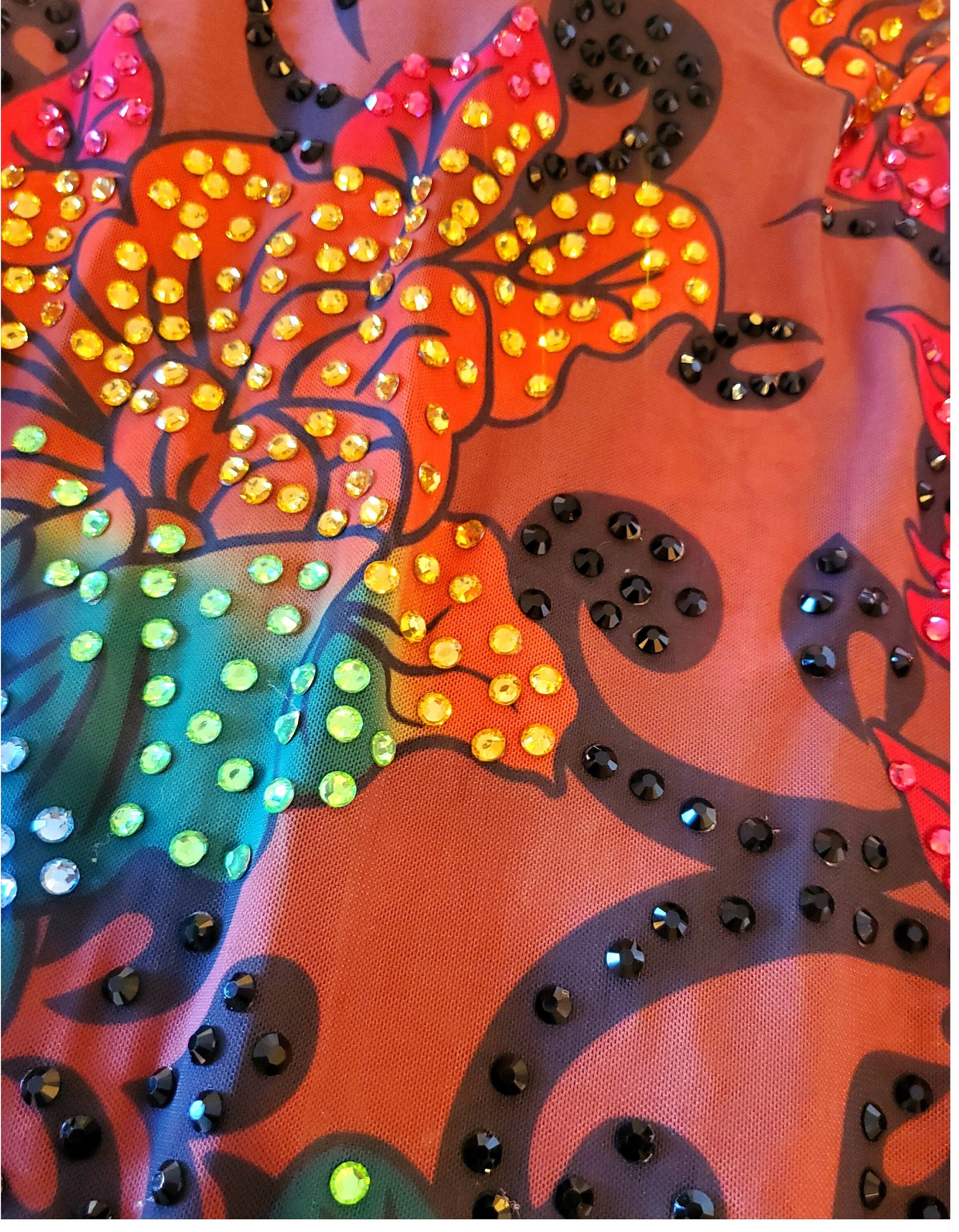 See Through Mesh Unitard Costume for Women, Full Body Contortion ...