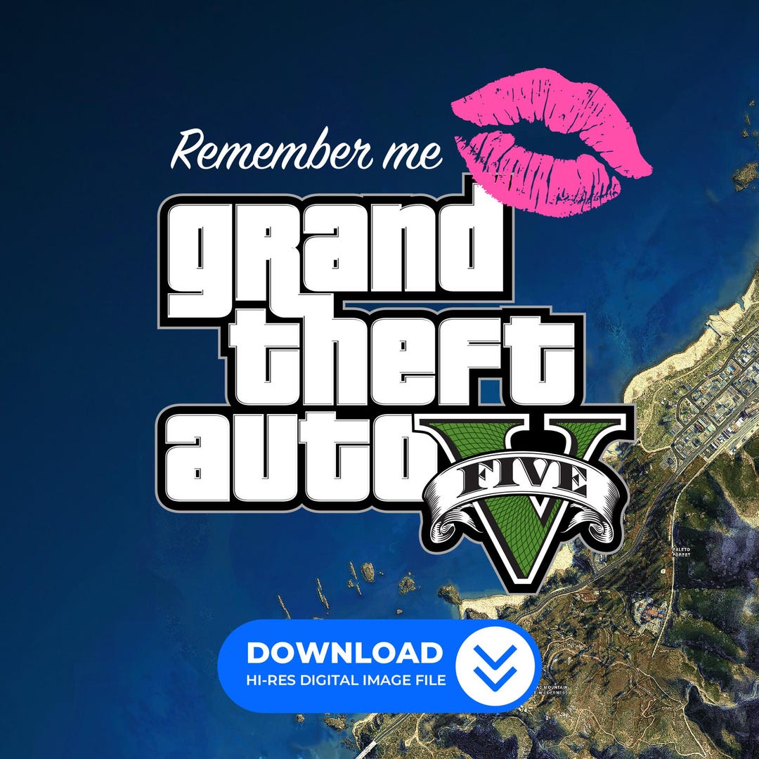 Goodbye GTA5 Map "remember Me" - Etsy
