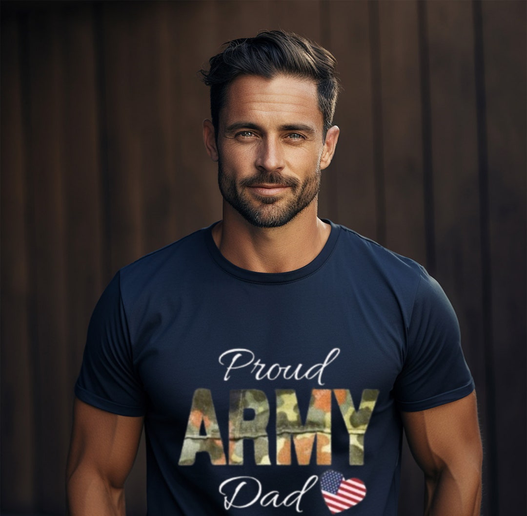 Proud Army Dad Tee | Army Dad Shirt | Proud Army Parent Tee | Army Dad ...