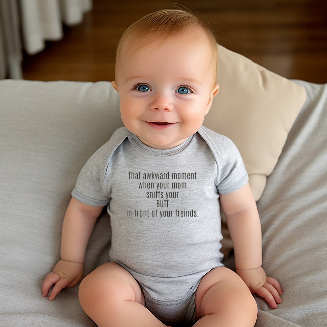 That Awkward Moment Baby Bodysuit | Baby Short Sleeve Bodysuit | Funny ...