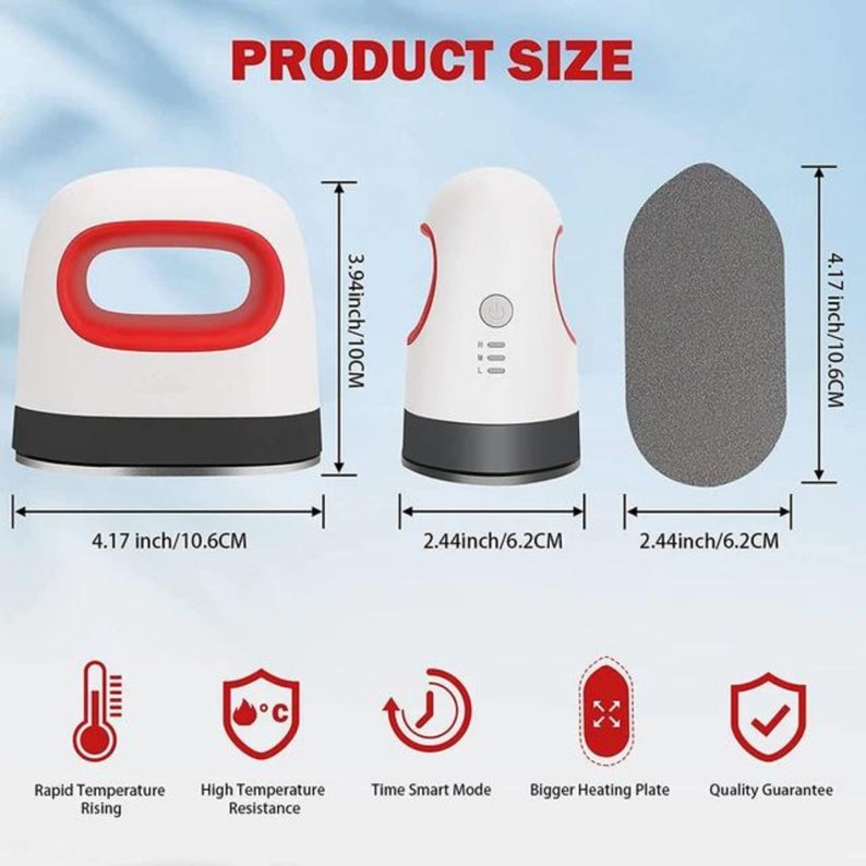 Portable Mini Iron Heat Press Machine DIY Label Hot Stamping Machine ...