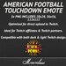 Touchdown Single Emote PNG Digital File Instant Download Twitch Stream ...