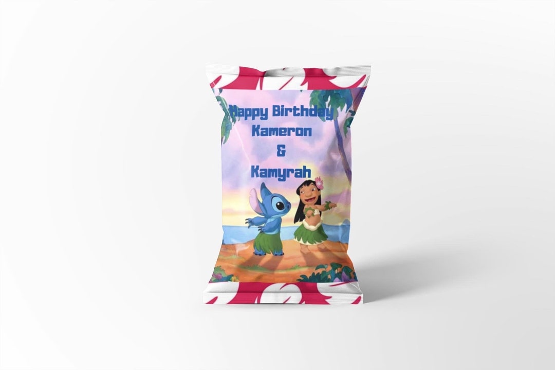 Lilo and Stitch Chip Bag - Etsy