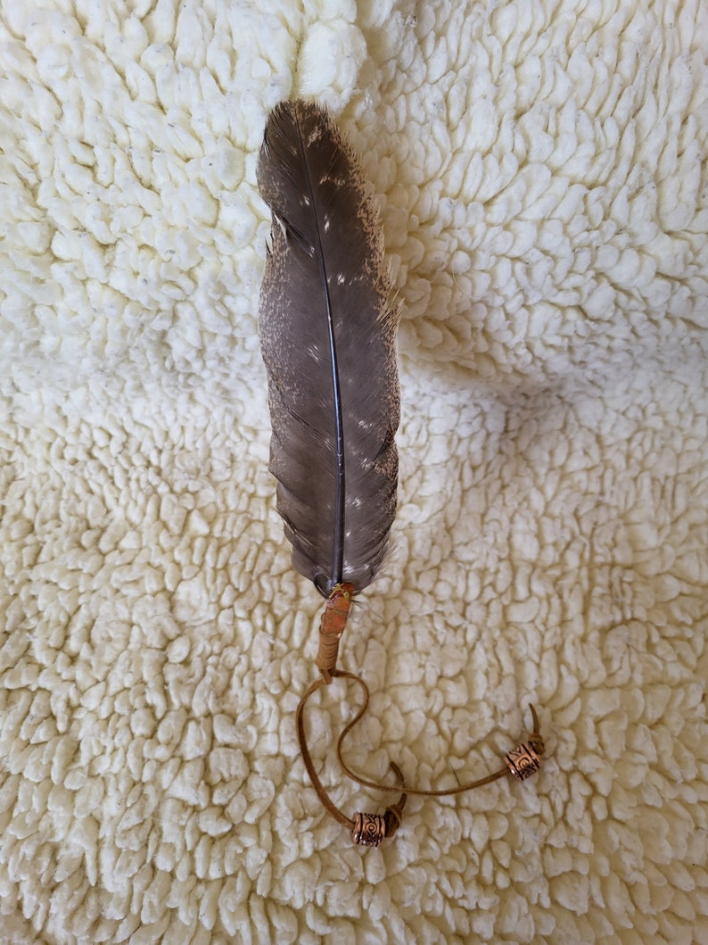F. Smudge Feather Collection, Spiritual Shaman Wands, Energy Clearing ...